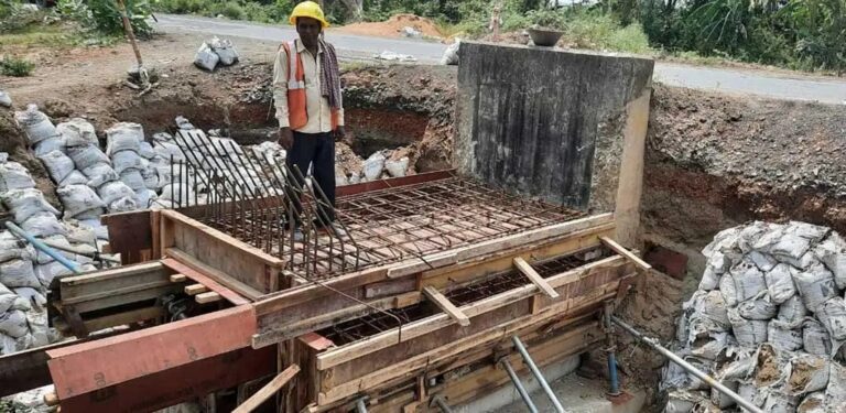 Construction Of Cross Drainage Structure | Box Culvert | Construction Civil